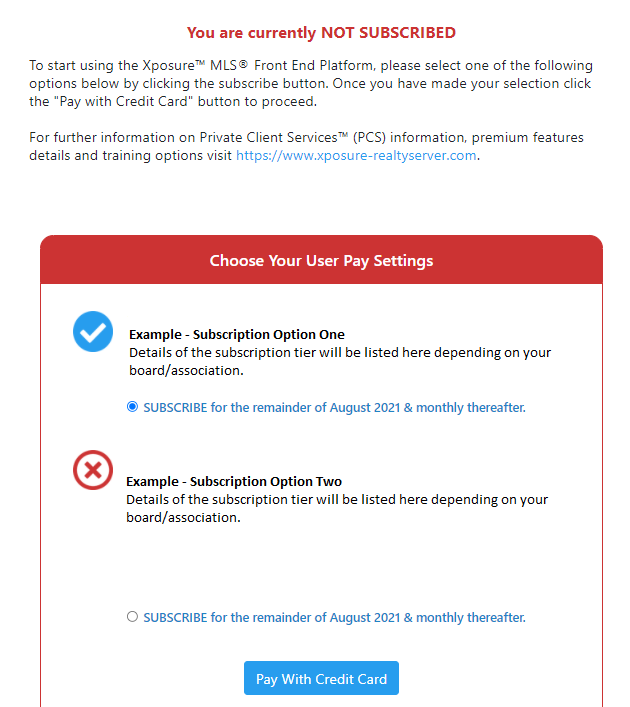 How do I subscribe to Xposure™? – RealtyServer